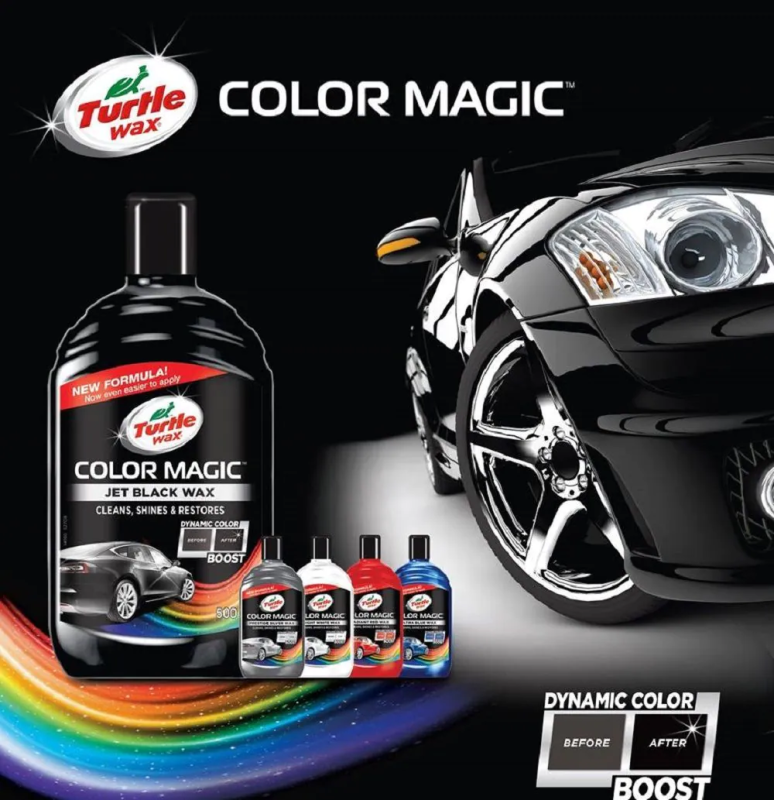 Turtle Wax Color Magic Polish - Black - 500ml - 1st OEM Parts